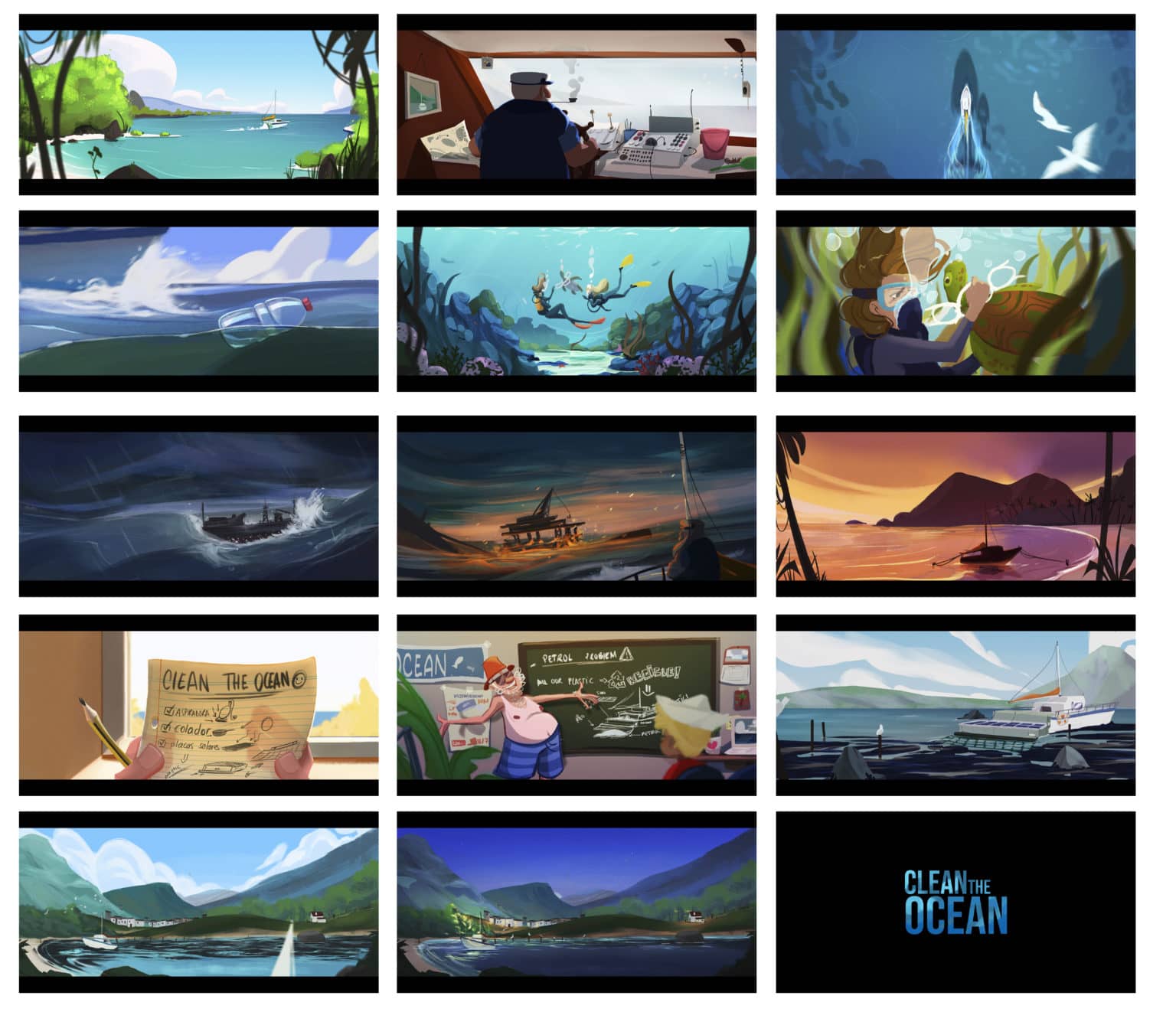 Concept Art and Colorscript | University of Technology, Arts and Design